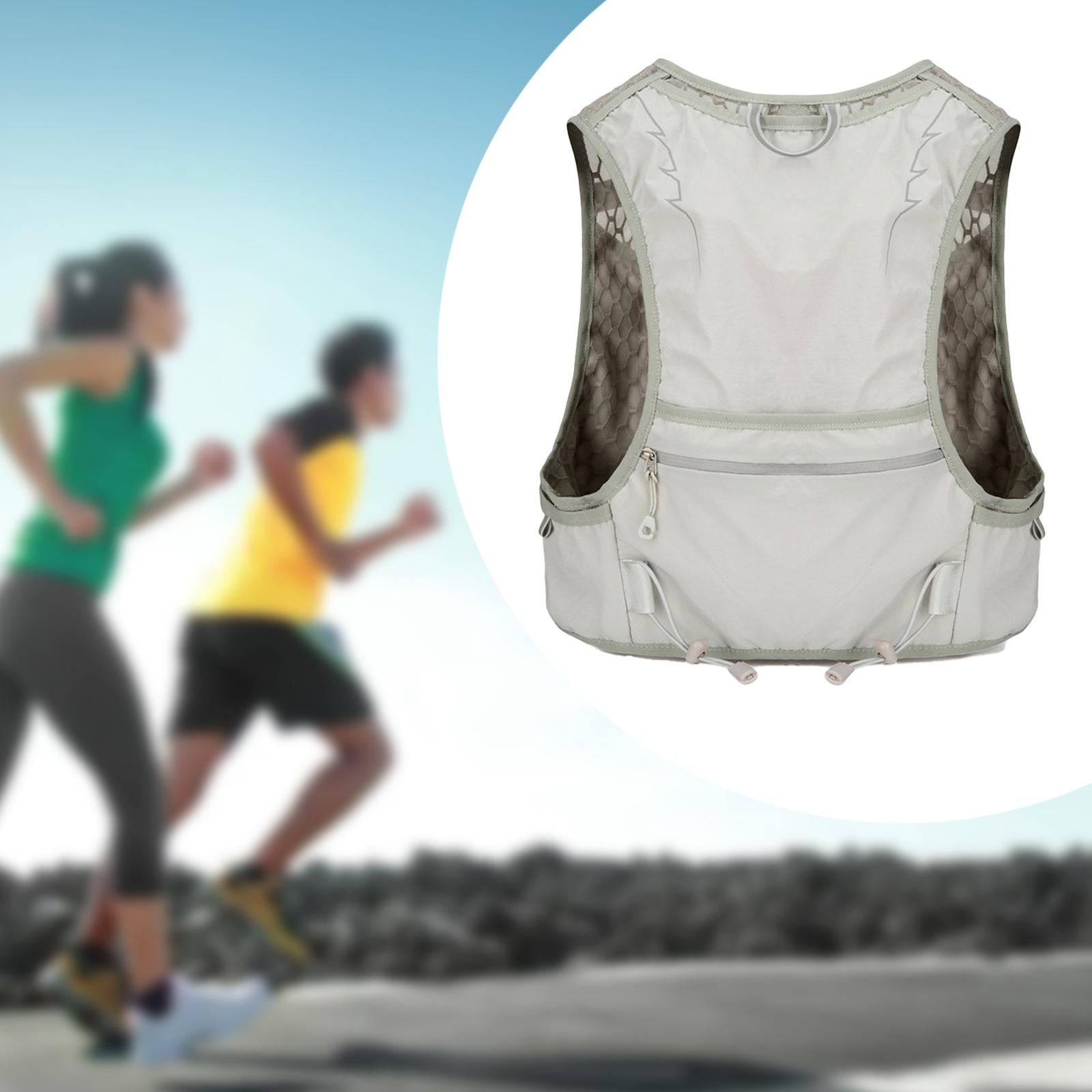 kesoto Vest Pack with Multiple Pockets Running Gear for Men Women Water ...
