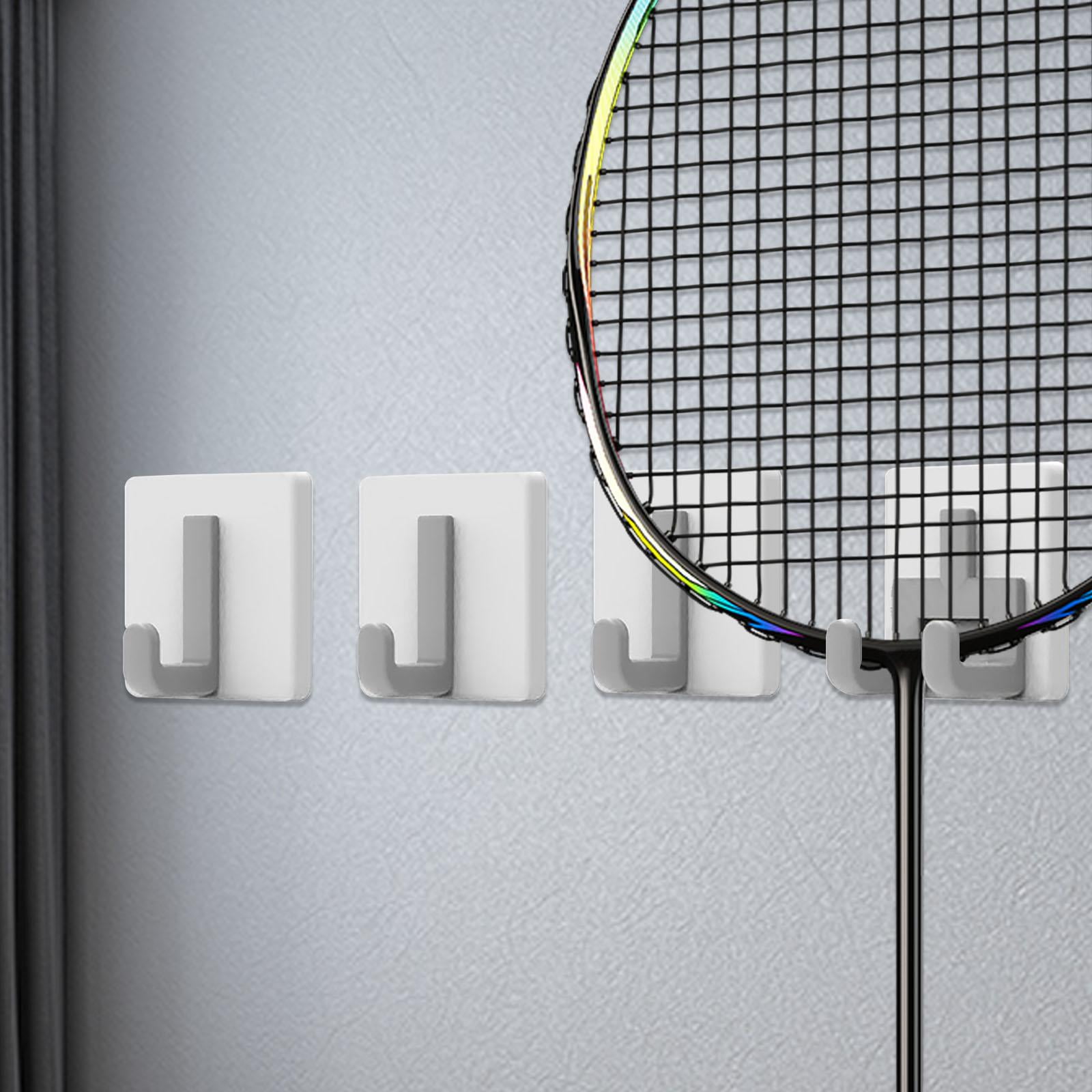 kesoto Wall Mounted Racket Rack Tennis Racket Holder Tennis Racket ...