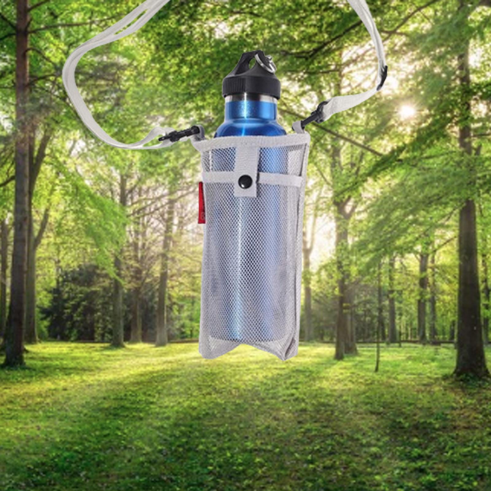 kesoto Water Bottle Carrier Nylon Mesh Water Bottle Holder for Daily ...