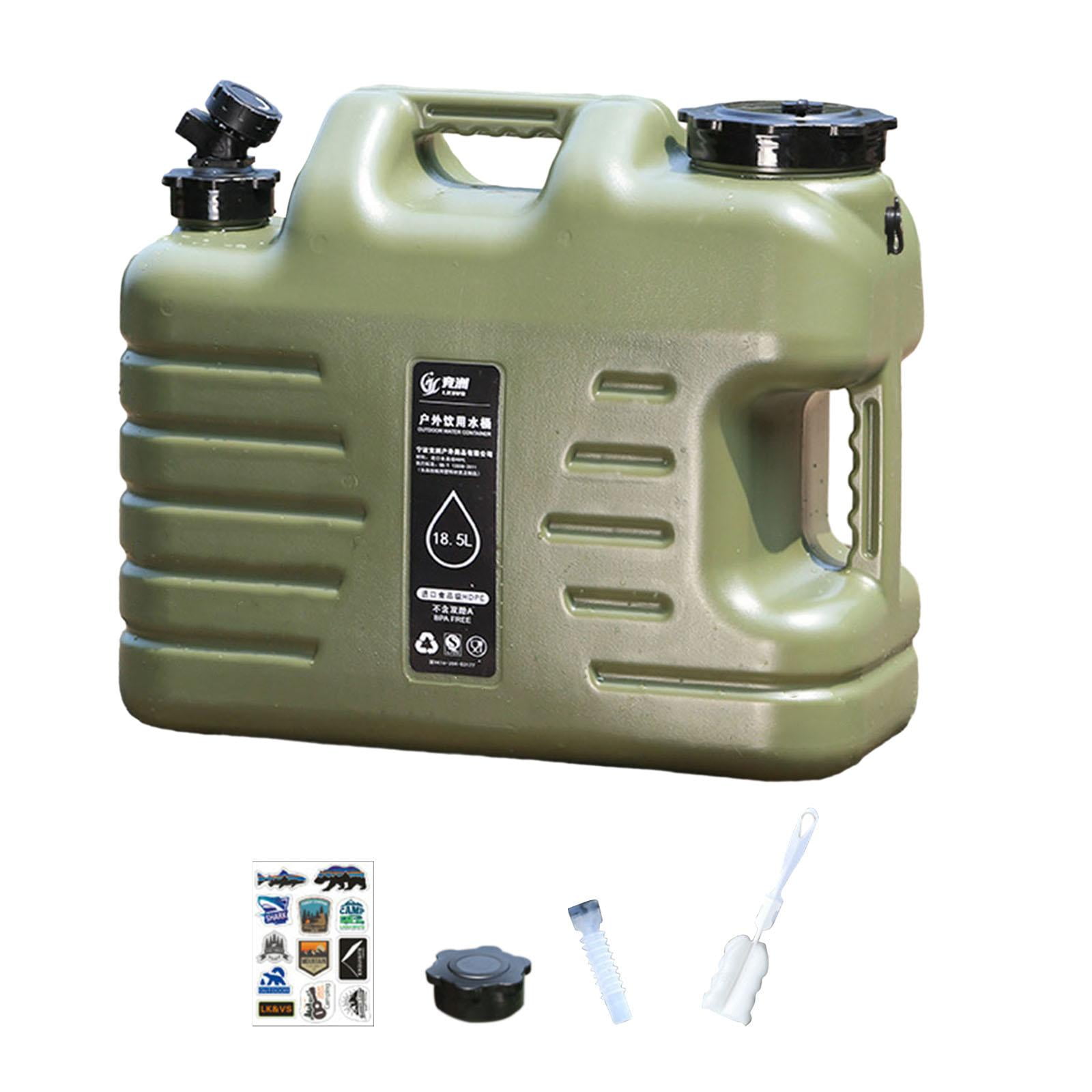 kesoto Water Container Water Carrier with Spigot with Screw Lid Water ...
