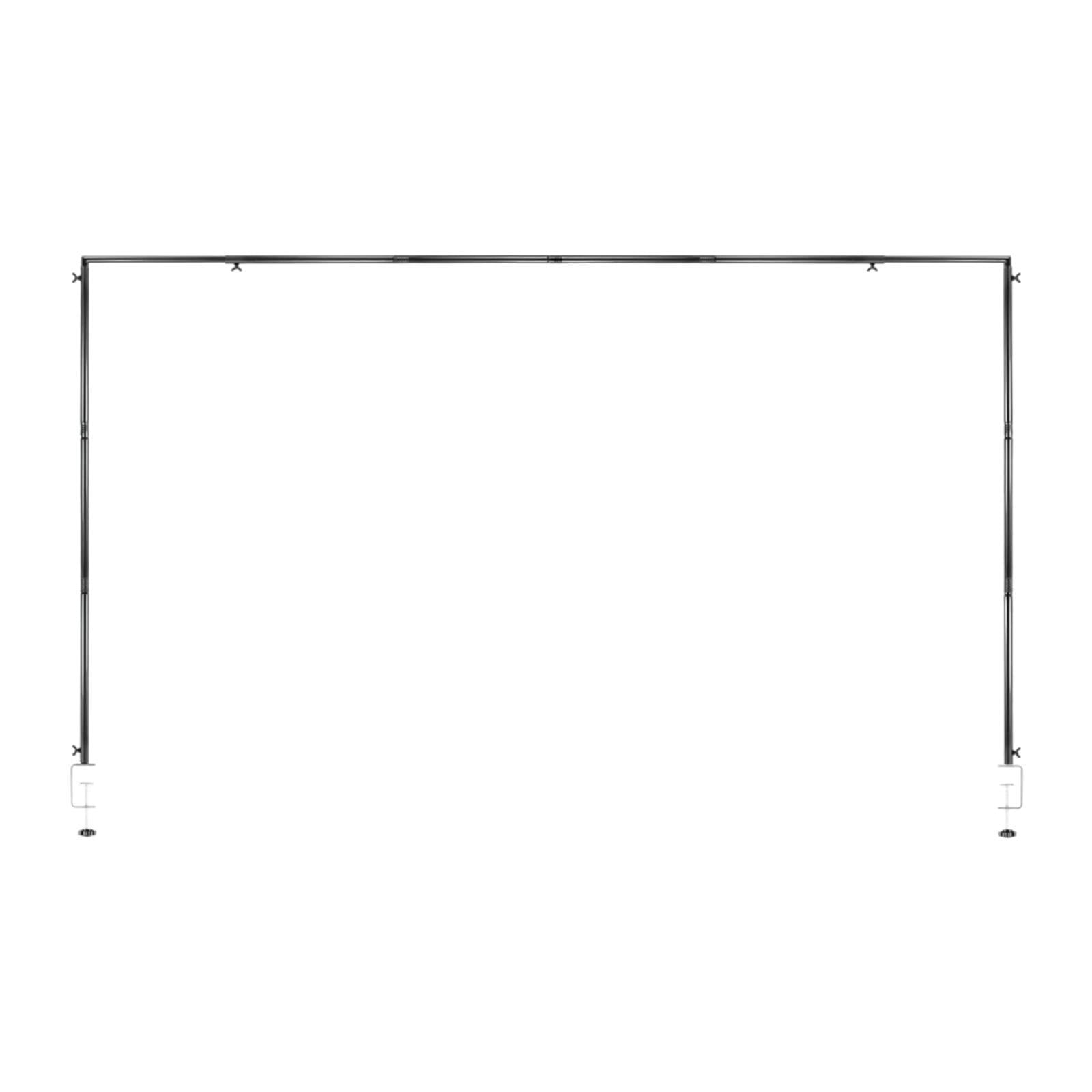 kesoto over The Table Rod Stand with Clamps Table Arch Stand Shower ...
