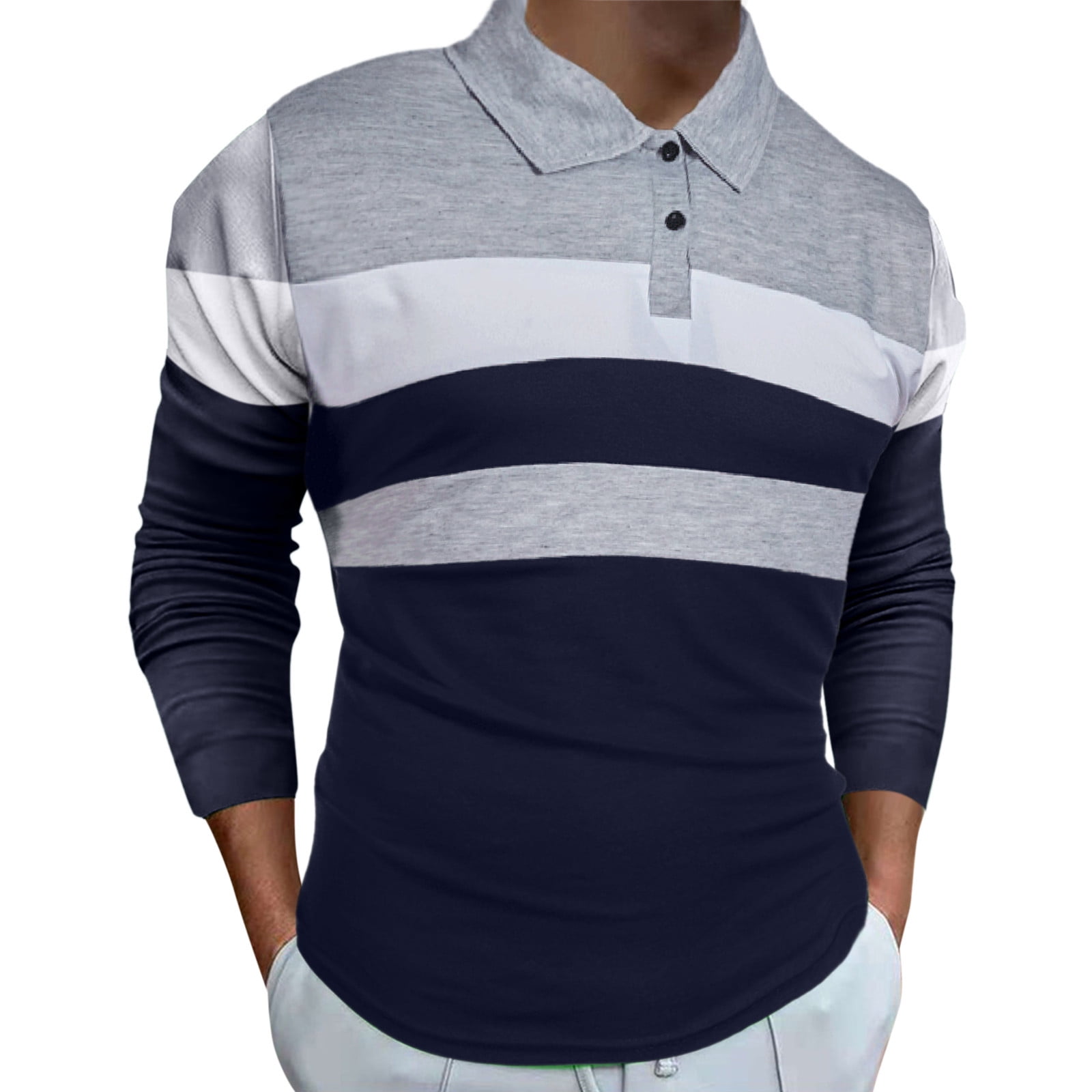 ketyyh-chn99 Grey Polo Jackets For Men Men's Polo Shirts Regular Fit ...