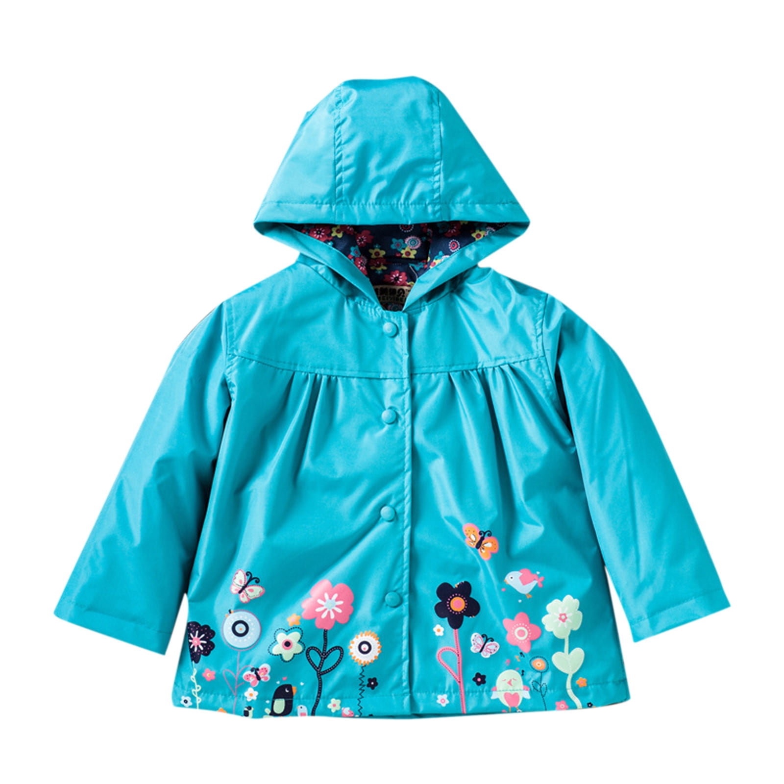 ketyyh-chn99 Sky Blue Girl Coat Girls Dress Coat Kids Winter Warm ...