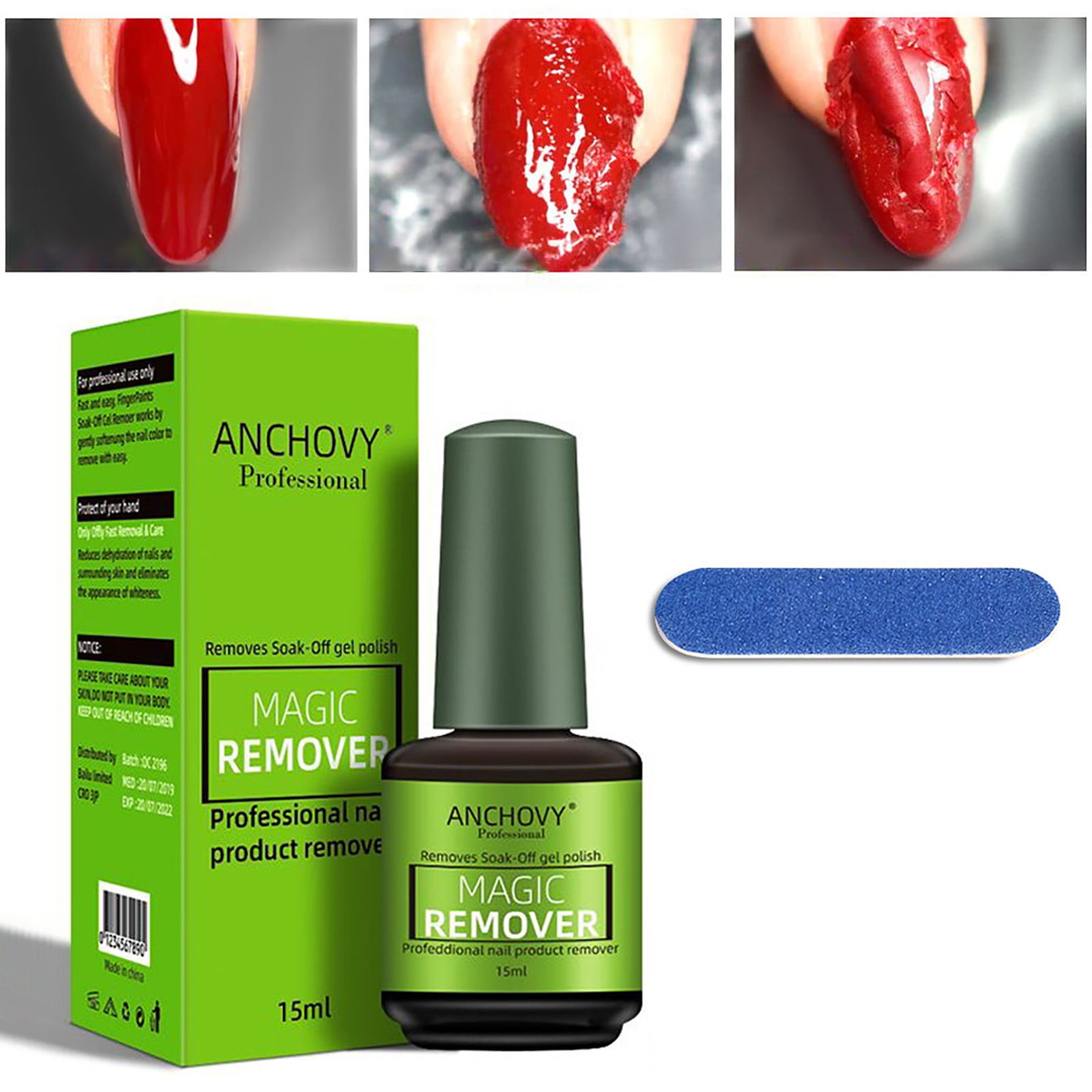 keusn nail polish removers, removes soak-off gel polish in 3-5 minutes ...
