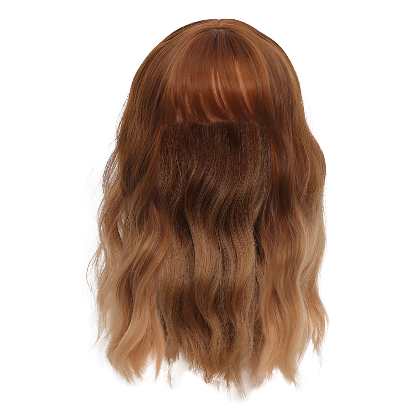 keusn wigs for women - ombre violet wig with bangs for women, short ...