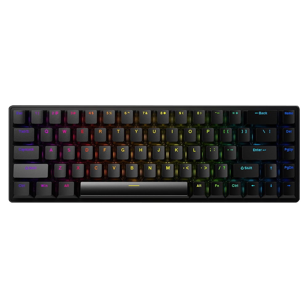 keyboard,Durability Compatibility Fn 10 Dual-color Keycaps 10 Modes ...