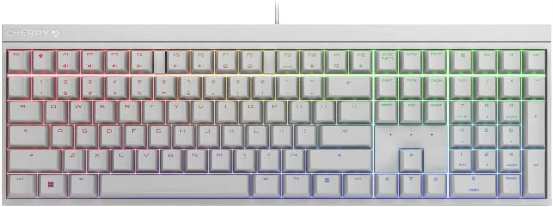 keyboard with original CHERRY MX switches: Gold Crospoint precision ...