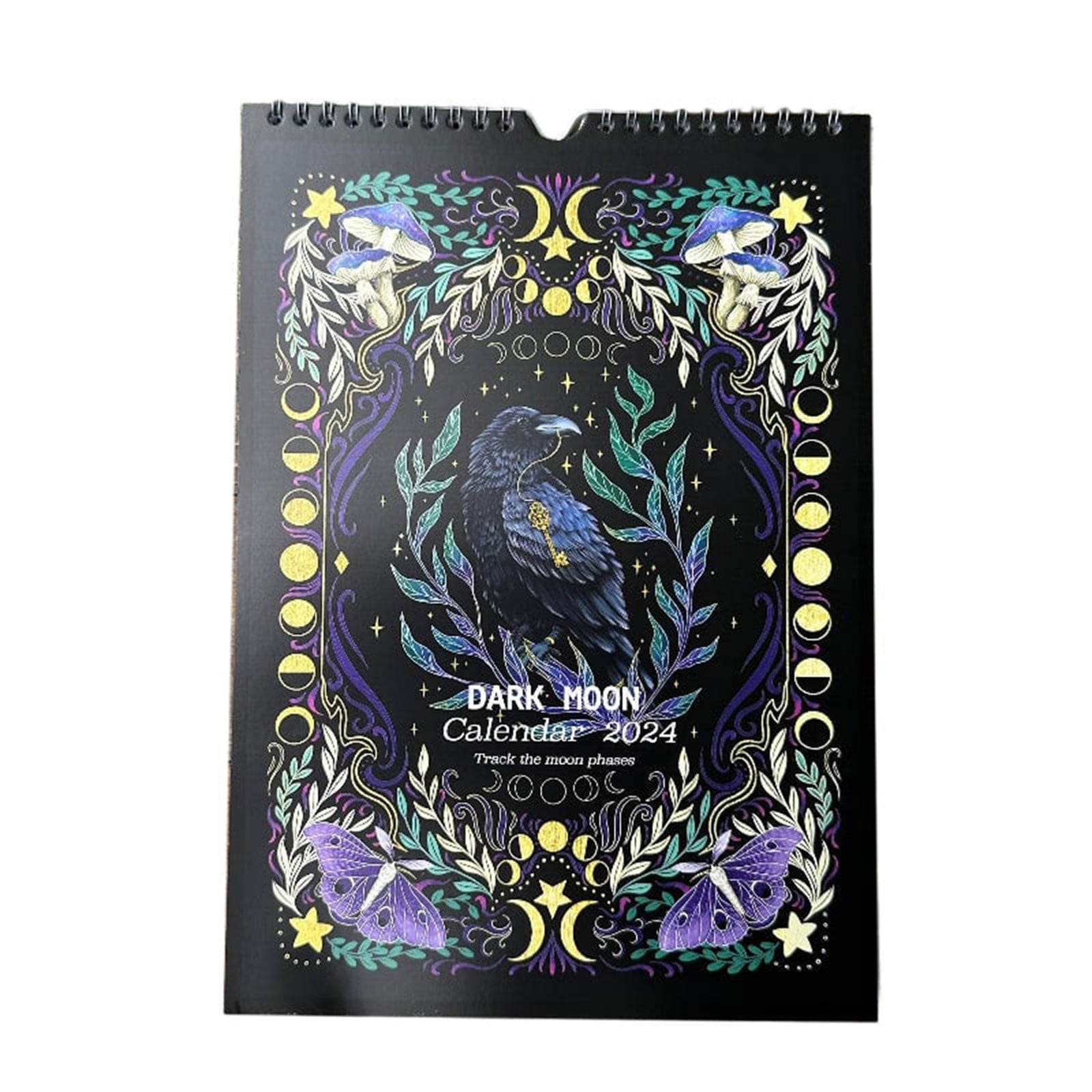 kfiifum Calendar Calendar With Moon Phases Animal Forestes Calendar ...