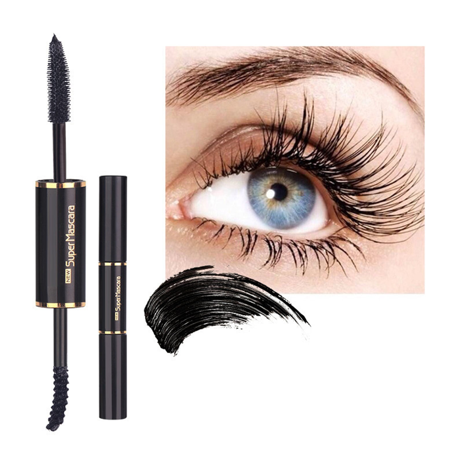 kghsaz 2 Packs mascara,Mascara Black Volume And Length Lengthening ...