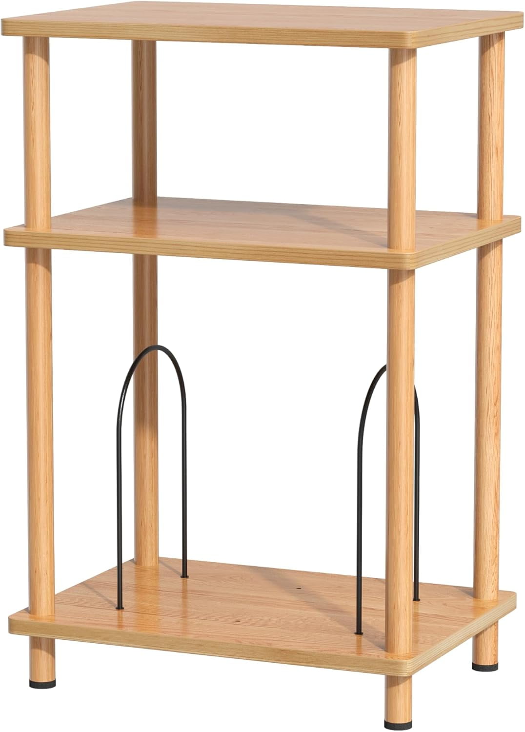 khhdgfhh Small Narrow Side Table 3-Tier Skinny End Table for Small ...