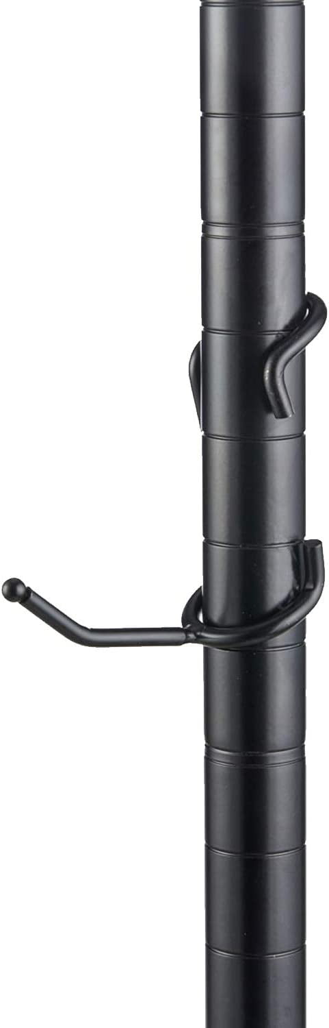khhdgfhh Sunway Shelf Pole Hooks 5-Pack | 4" Black All Purpose | Best ...