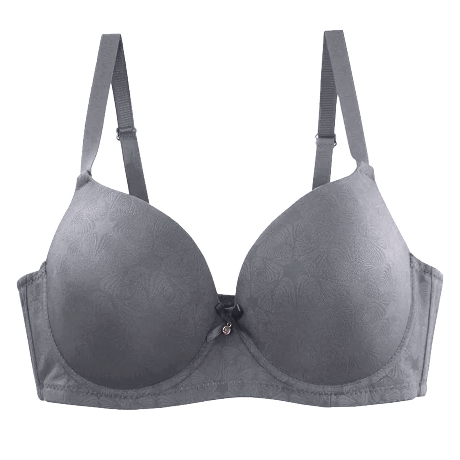 khonts,Women's Full Coverage Underwire Deep V Bras Push up Supportive ...