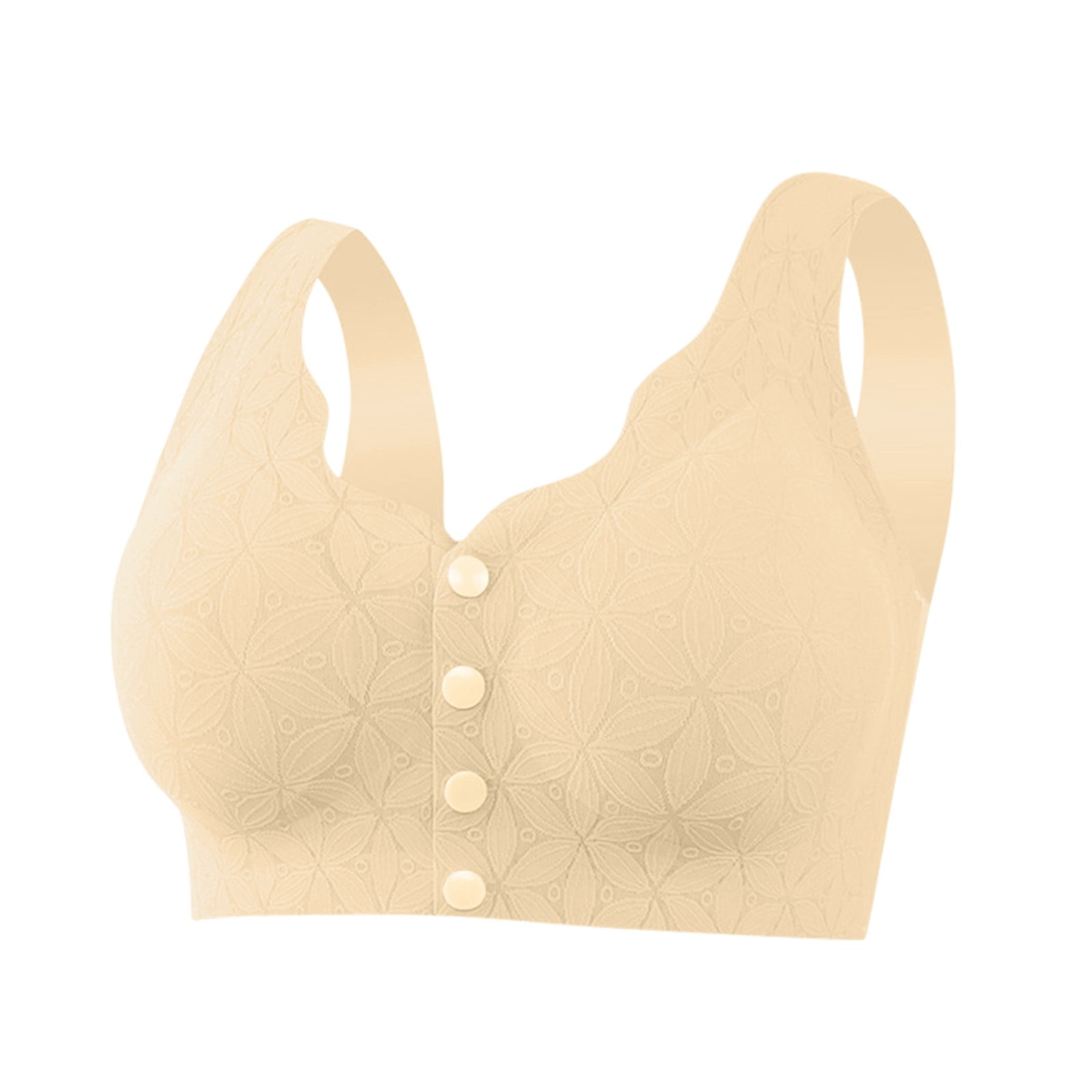 khonts,Women's Seamless Post-Surgery Bras Front Closure Mastectomy Bra ...