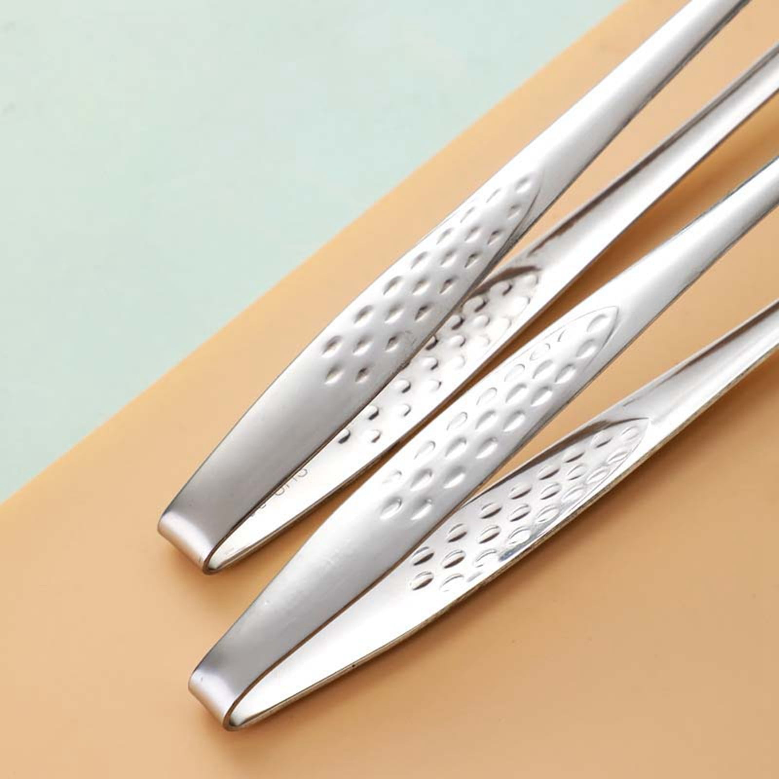 khvru 2024 Household 304 Stainless Steel Food Clips Korean Barbecue ...