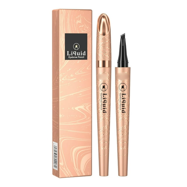 Khvru Wild Eyebrow Liquid Four Eyebrow Pencil Natural Non Smudged Four