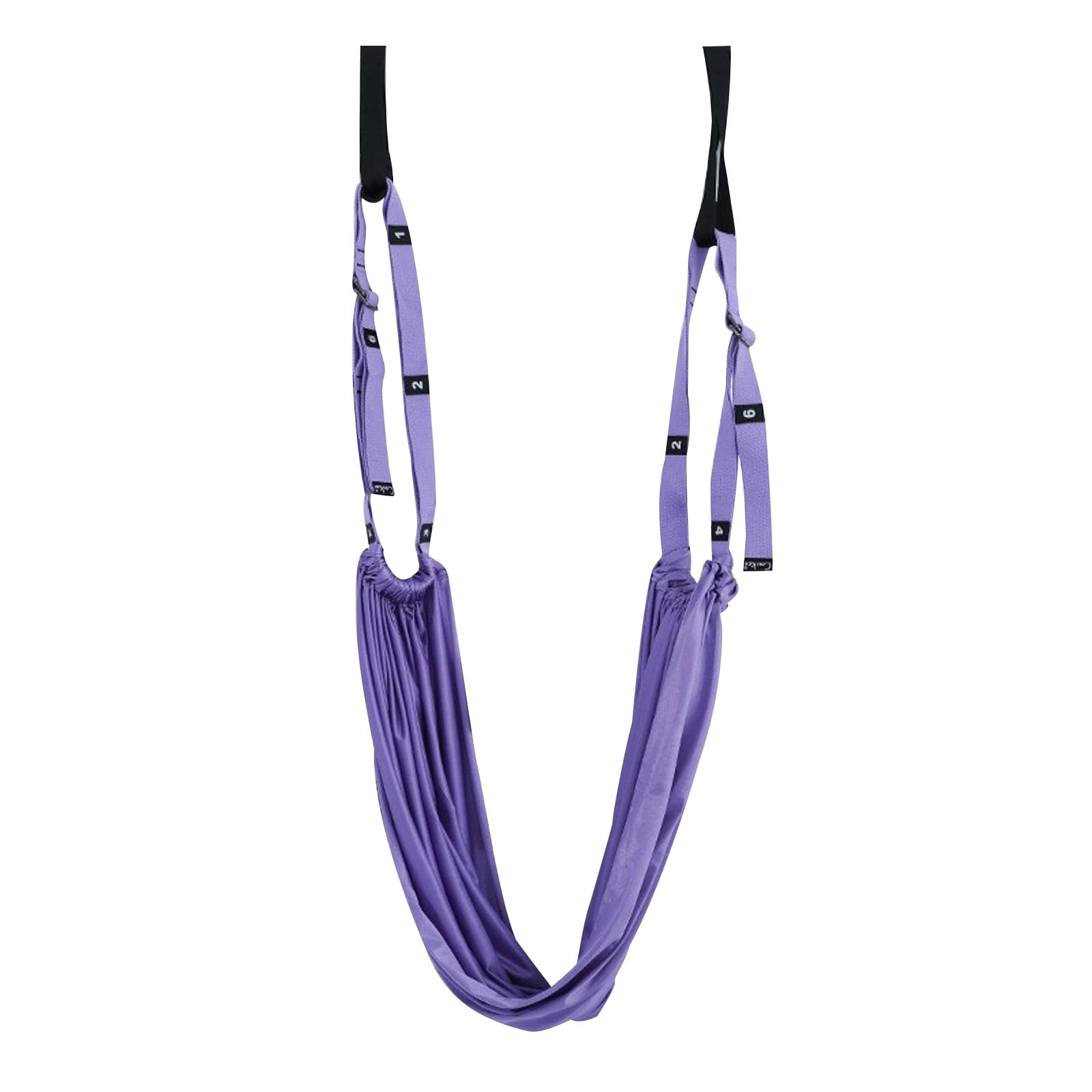 khvru Yoga Fitness Stretching Strap Adjustable Leg Stretcher Back Bend ...