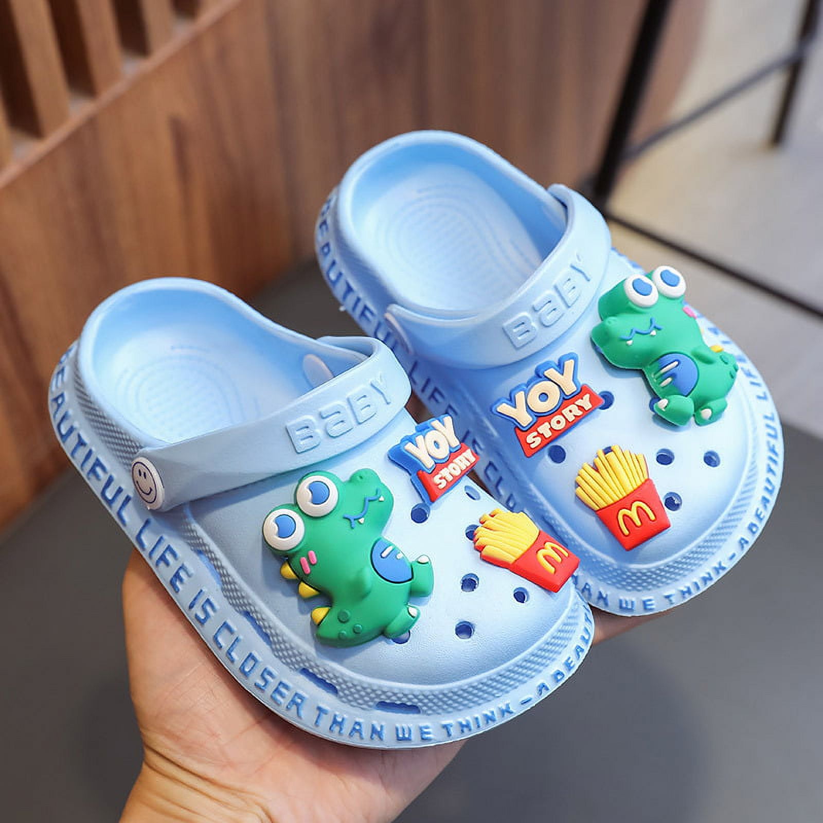 kids Toddler Clogs for Boys and Girls Kids Outdoor Slip on Water Garden ...
