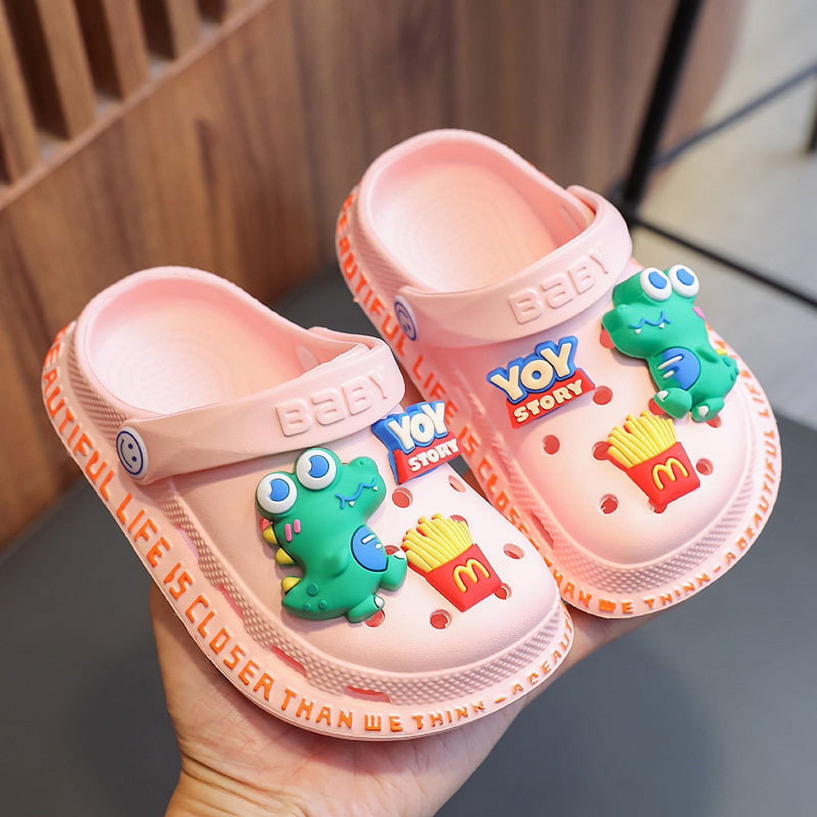 kids Toddler Clogs for Boys and Girls Kids Outdoor Slip on Water Garden ...