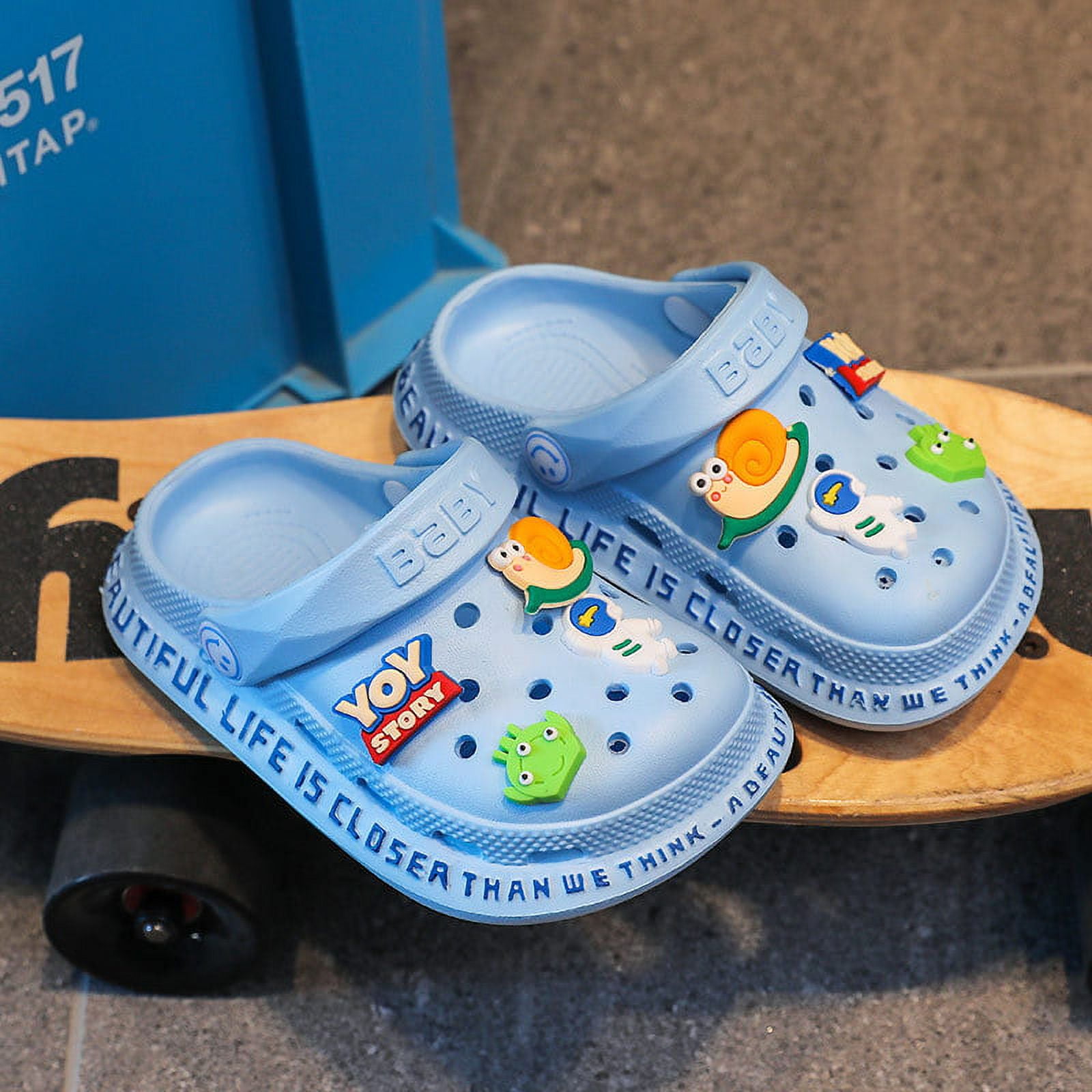 kids Toddler Clogs for Boys and Girls Kids Outdoor Slip on Water Garden ...