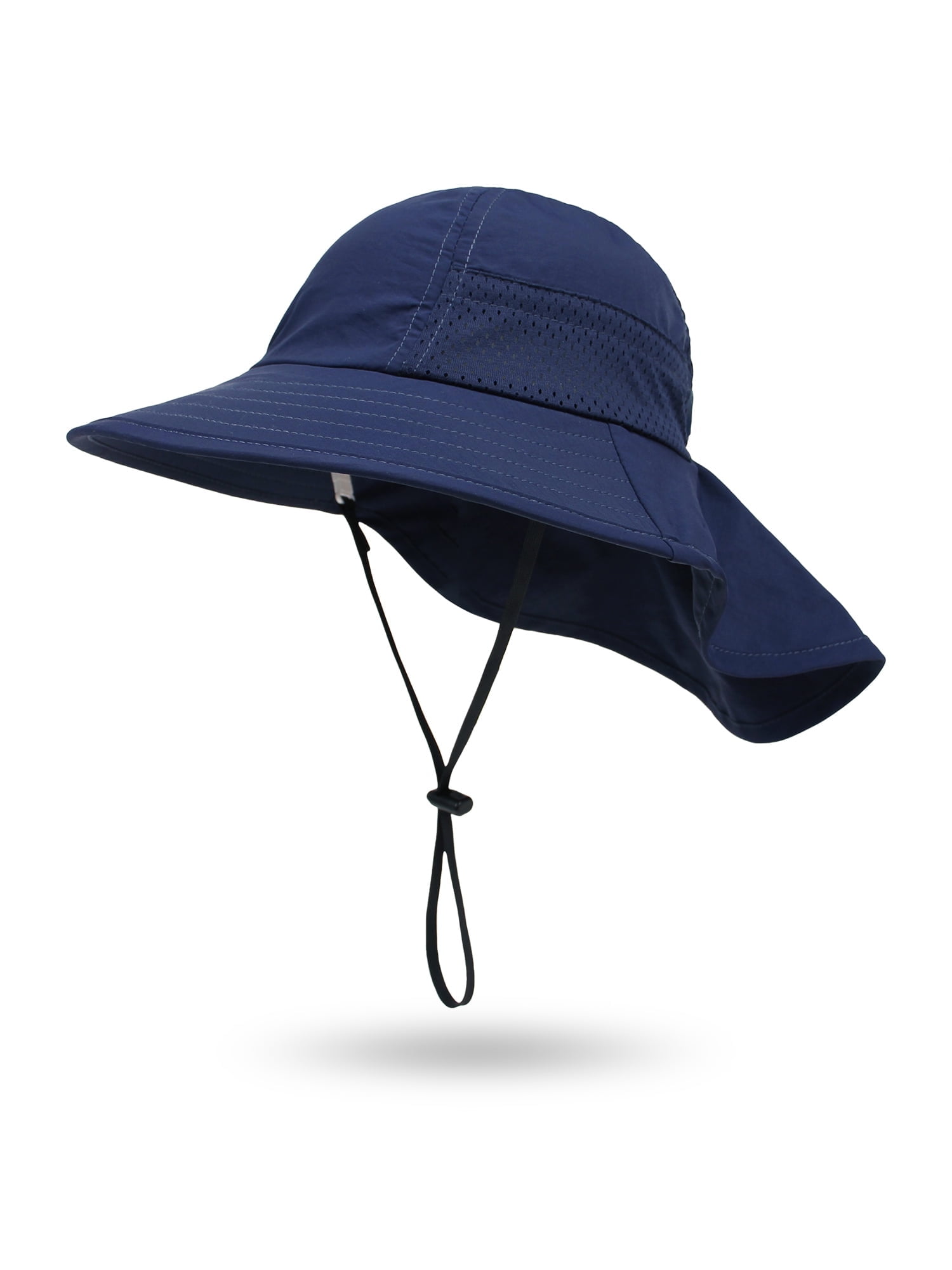 kids little boy girl upf 50+ sun protection bucket hat toddler summer outdoor beach wide brim ...