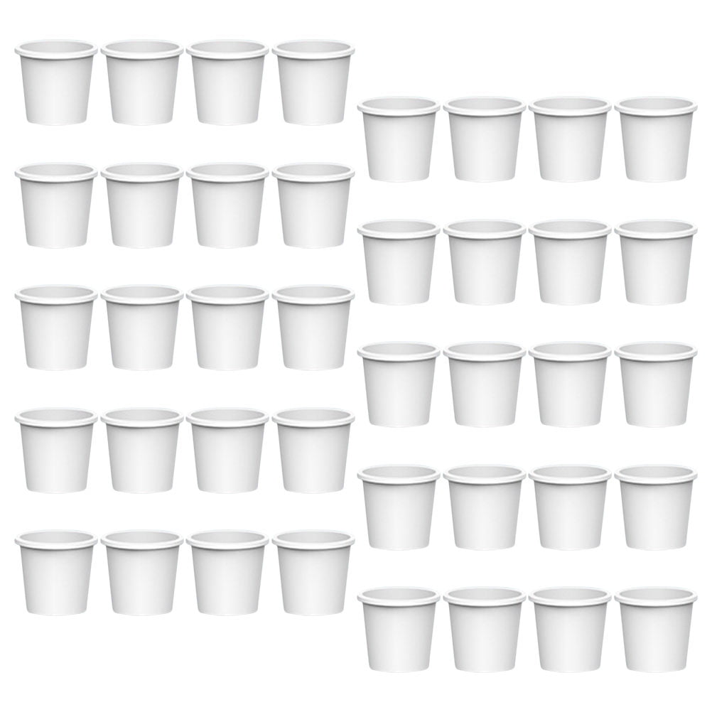 kids paper cups 40Pcs Small Paper Cups Kids Mini Water Dispenser Refill ...