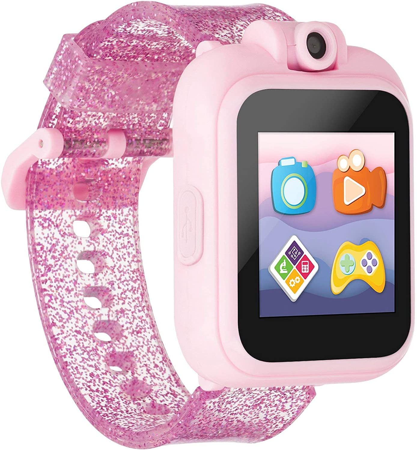 kids smart watch, pink glitter band - Walmart.com