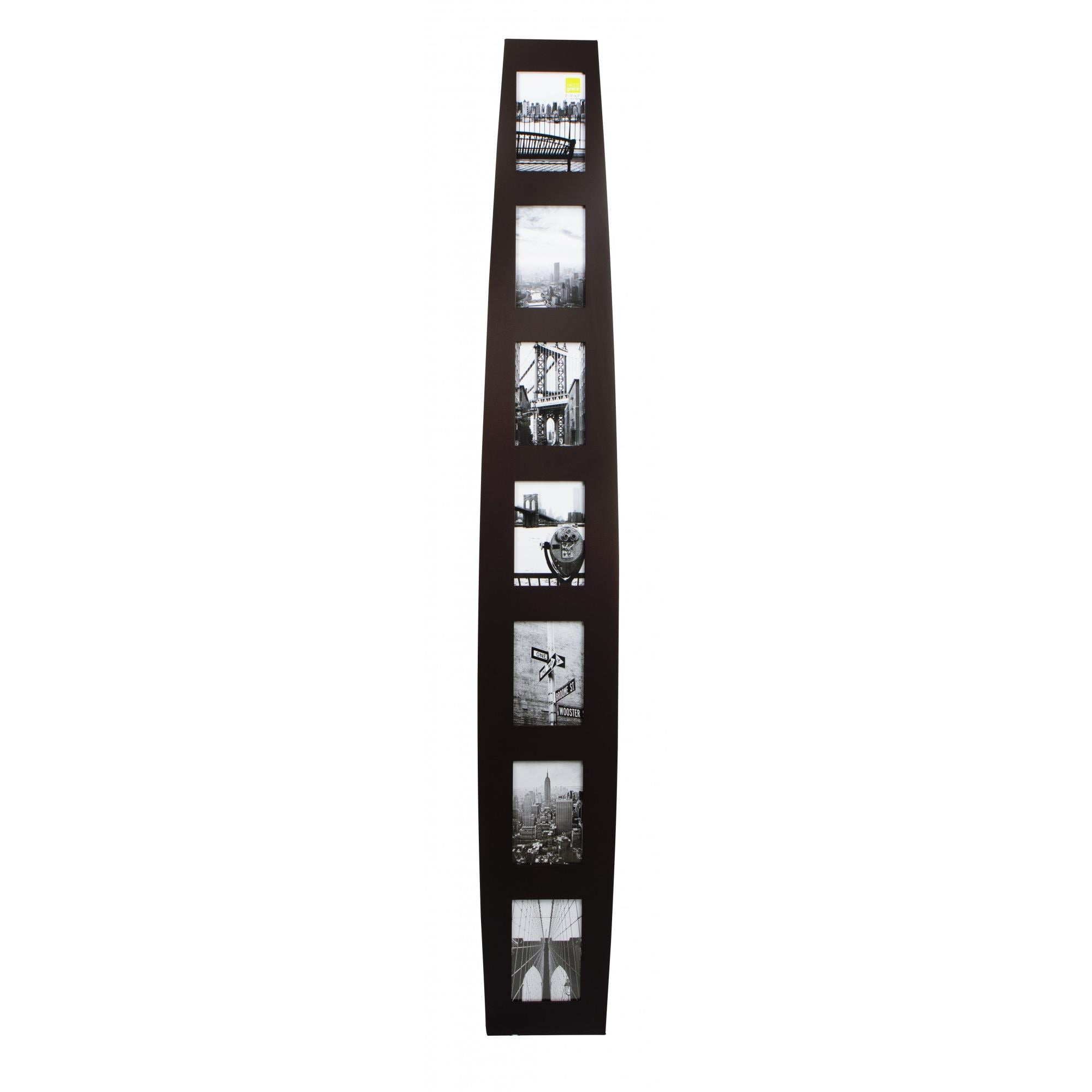 kieragrace KG Contemporary Summit Collage Frame Espresso Engineered ...