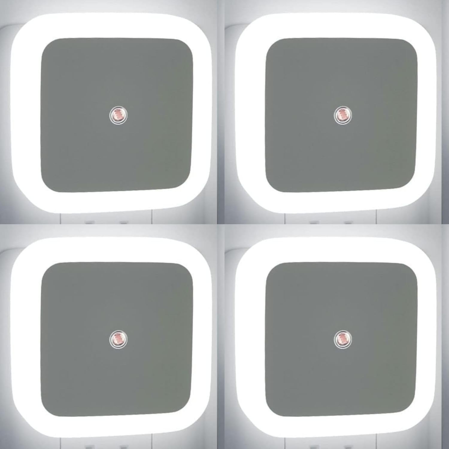 kikvi 4 Pack Night Light for Bedroom Bed lamp Night lamp with Plug ...