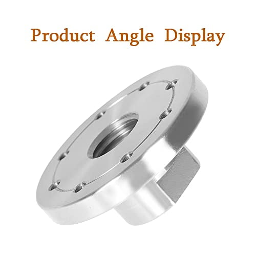 kimllier 3-Inch Steel Lathe Faceplate Wood Lathe Face Plate Fit for 1 ...