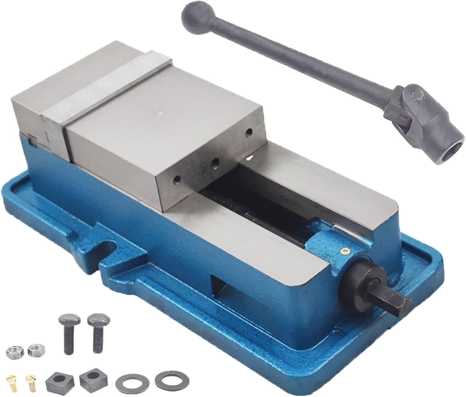 kimllier 4 Inch Heavy Duty Milling Machine Vise, Ductile Iron Accuracy ...