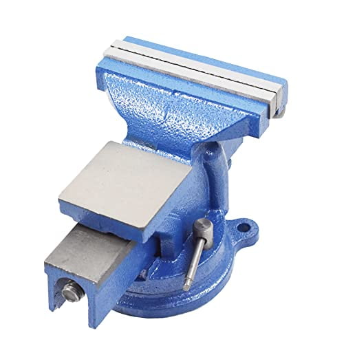 kimllier 6 Inch Heavy Duty Bench Vise with Anvil 360 Degree Swivel ...