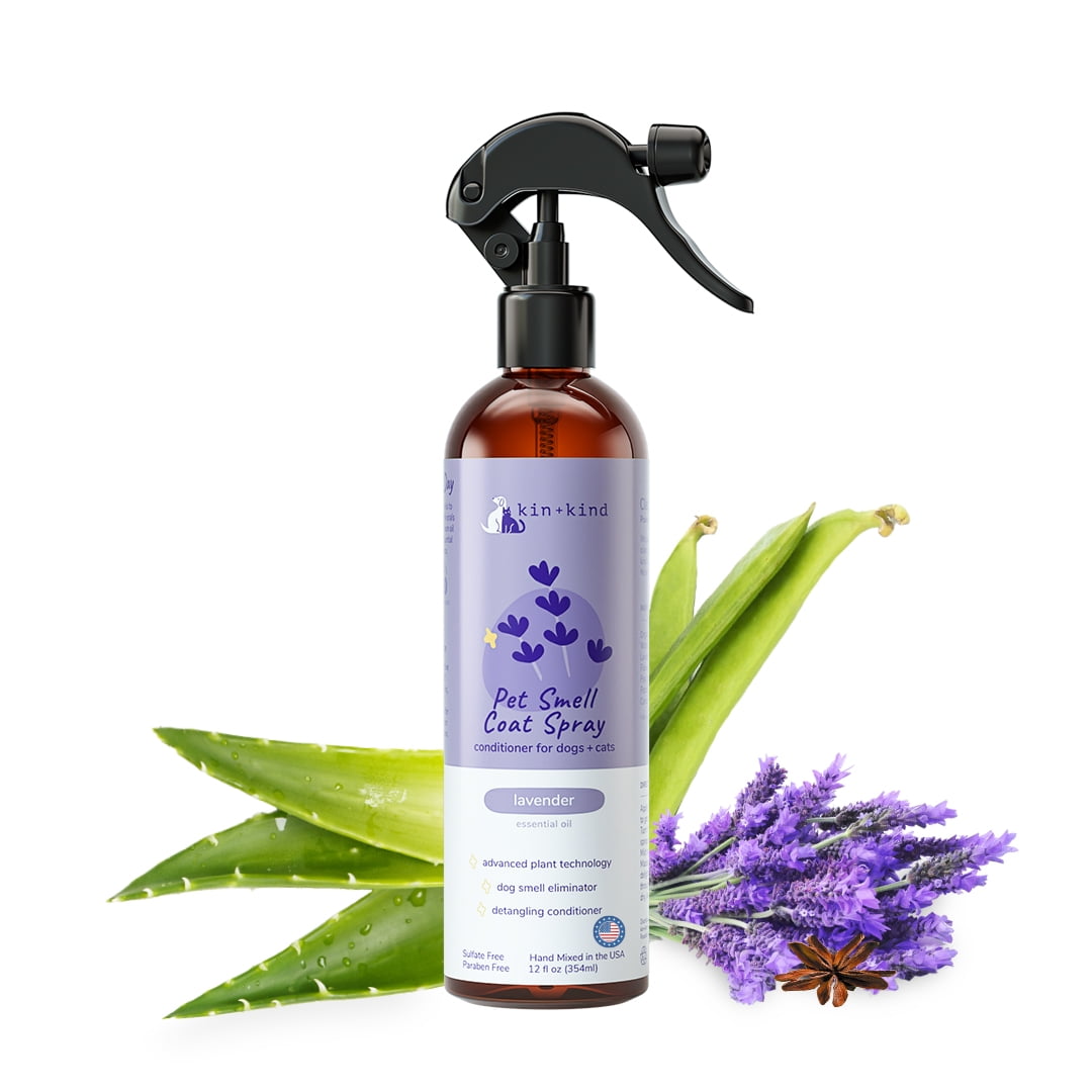 kin+kind, Dog Deodorizing Spray, 12 fl oz, Lavender Fragrance - Walmart.com