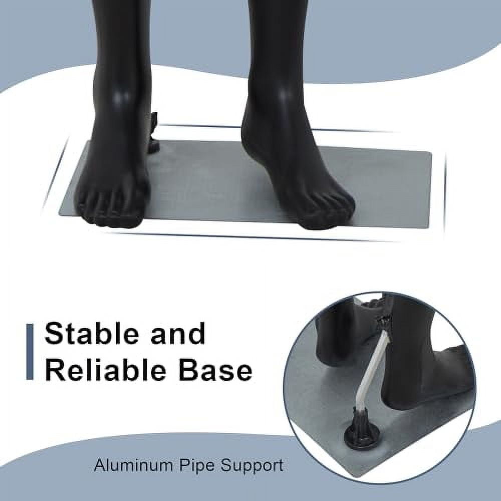 kinbor Male Mannequin, Full Body Mannequin, 72.8" Height Mannequins ...