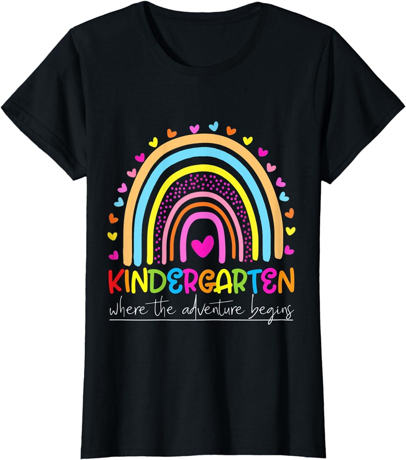 kindergarten rainbow teacher Welcome Back To School Teacher T-Shirt ...