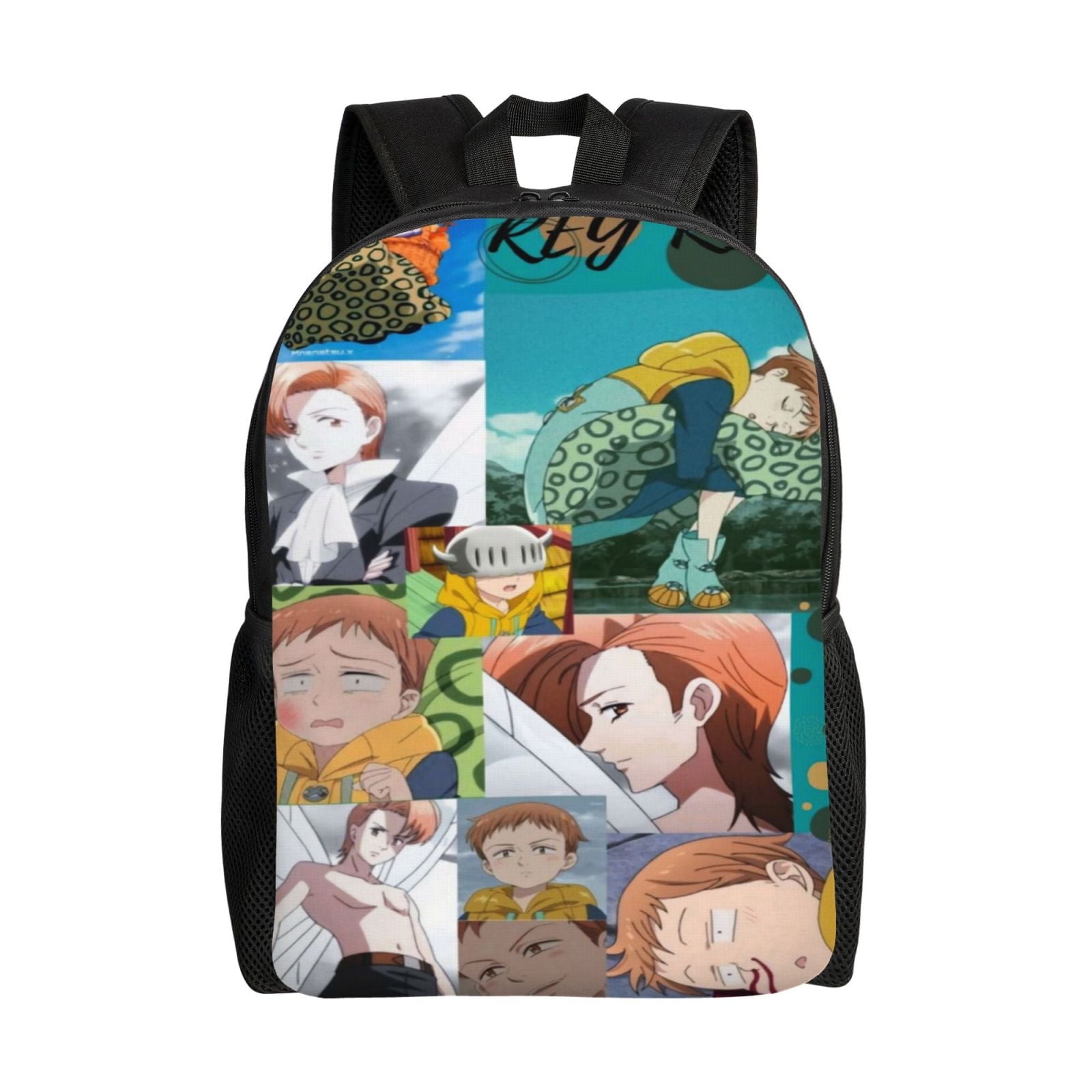 king Anime Backpack Cartoon Travel Bags 3D Printed Casual Daypacks ...