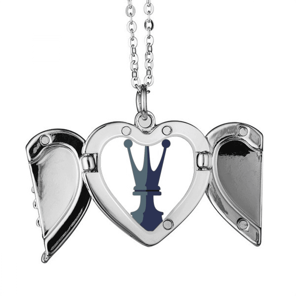 king chess strategy game roy monarch angel wings necklpendant fashion ...