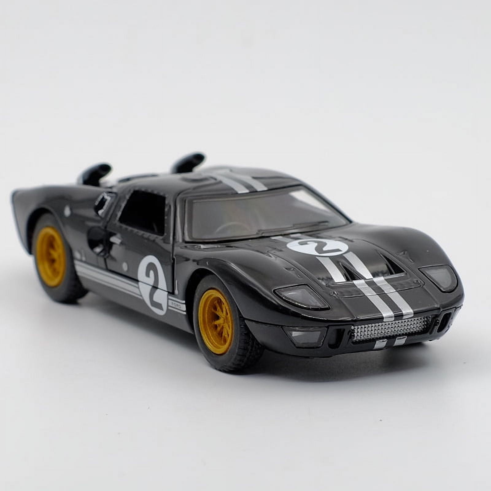 kinsmart 1966 Ford GT40 MKII Retro Sports Car Alloy Diecast Car Model 1 ...