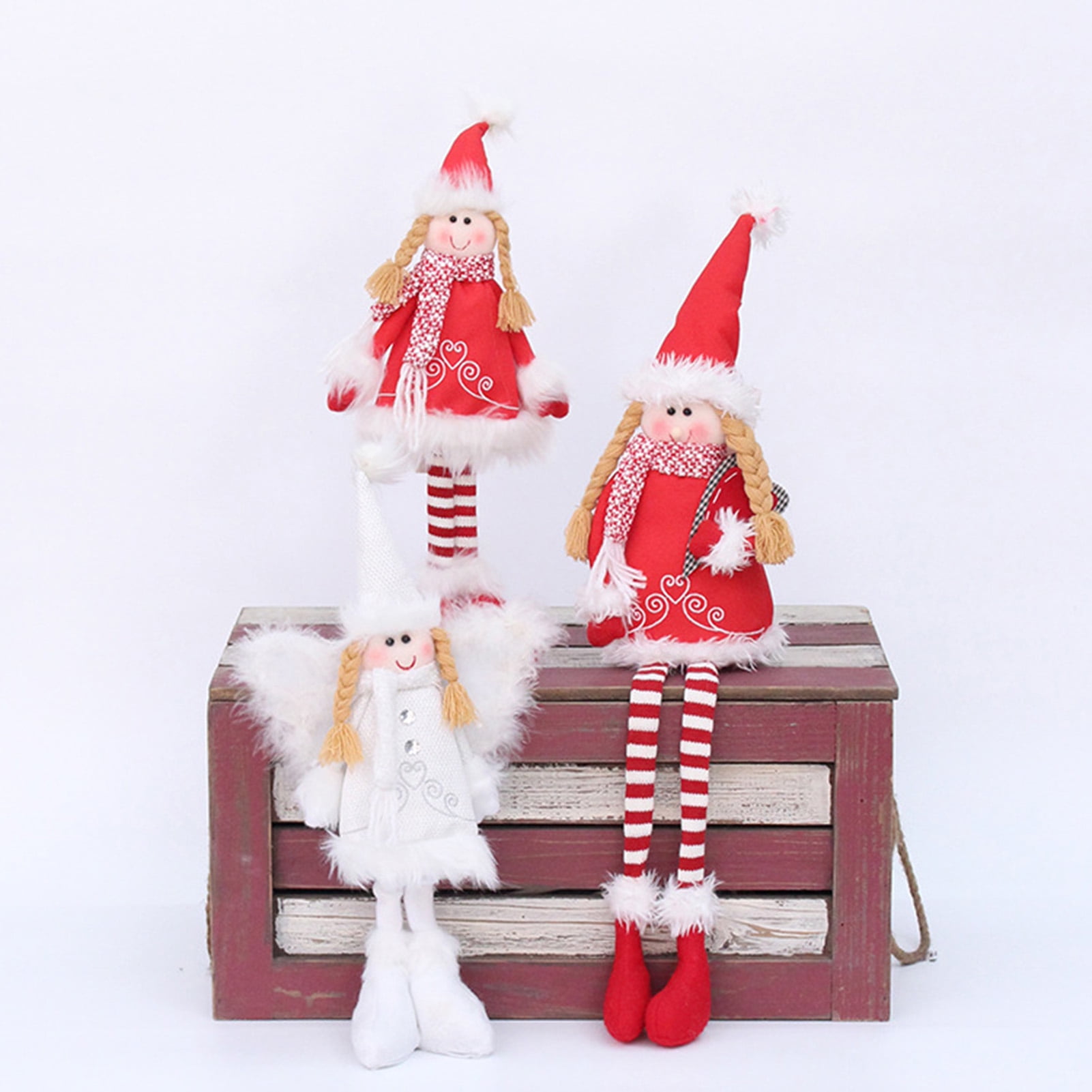 kiskick Adorable Realistic Looking Christmas Angel Doll - Standing ...