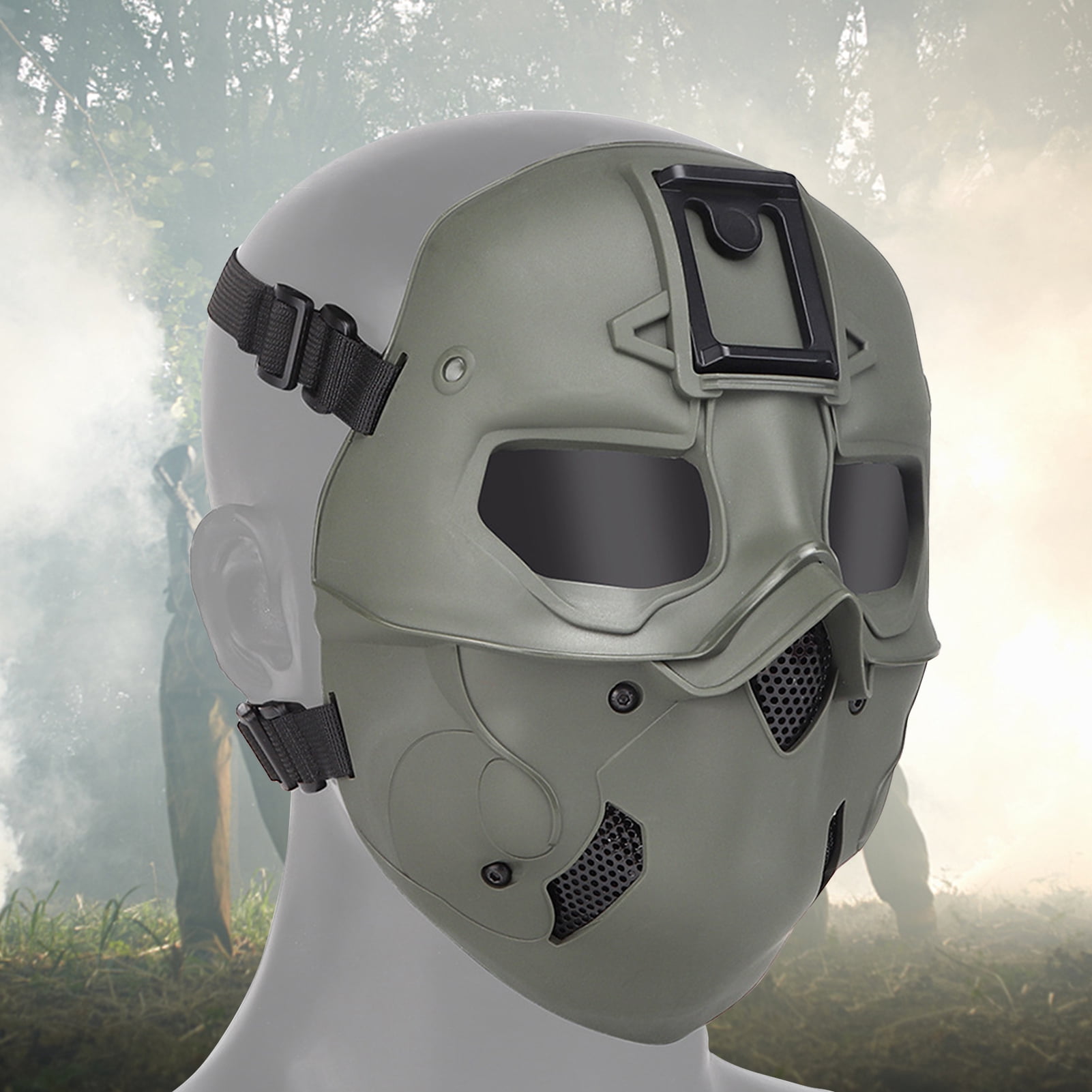 kiskick Ergonomic Design Air Permeable Full Face Bandana – Face Bandana ...