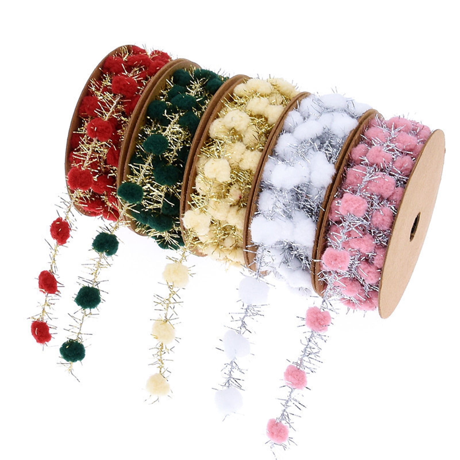 kiskick Fluffy Gift Wrapping Tape Roll - Golden And Silver Color Onion ...
