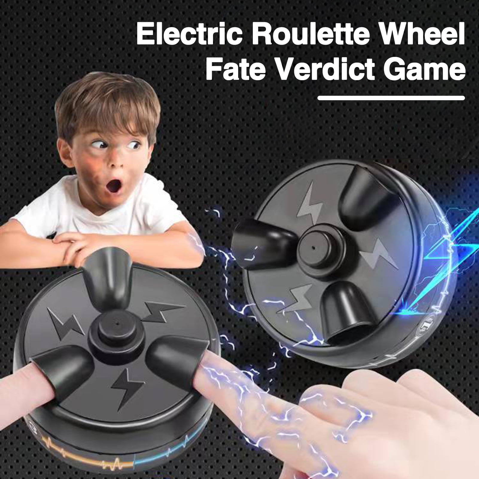 kiskick Novelty Funny Micro Electric Shock Wheel Toy - Lie Detector ...
