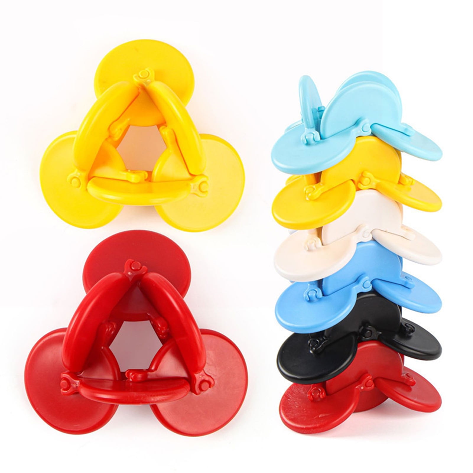 kiskick Smooth Surface Finger Toy Fidget Press Circle Toys - Stress ...