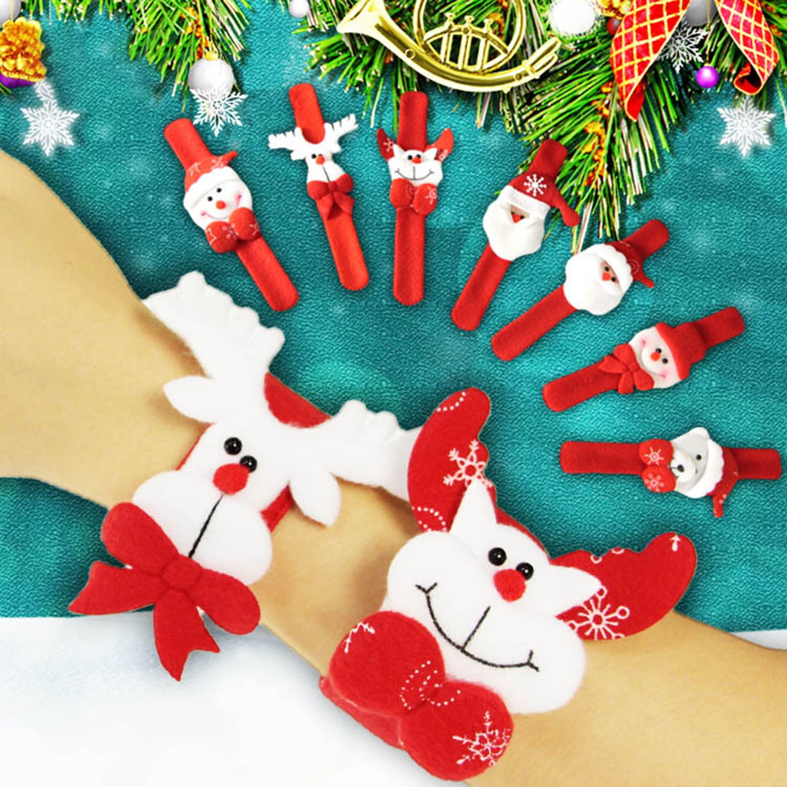 kiskick Soft Cartoon Clap Circle Ornaments - Decorative Xmas Hand Clap ...