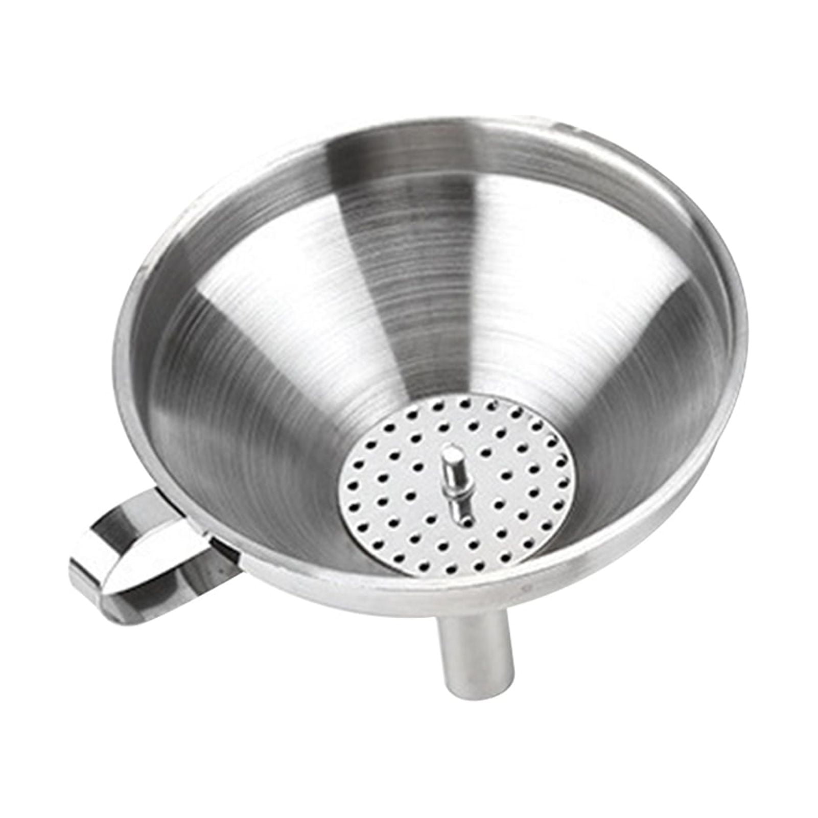 kiskick Stainless Steel Funnel with Detachable Filter - Cooking Oil ...