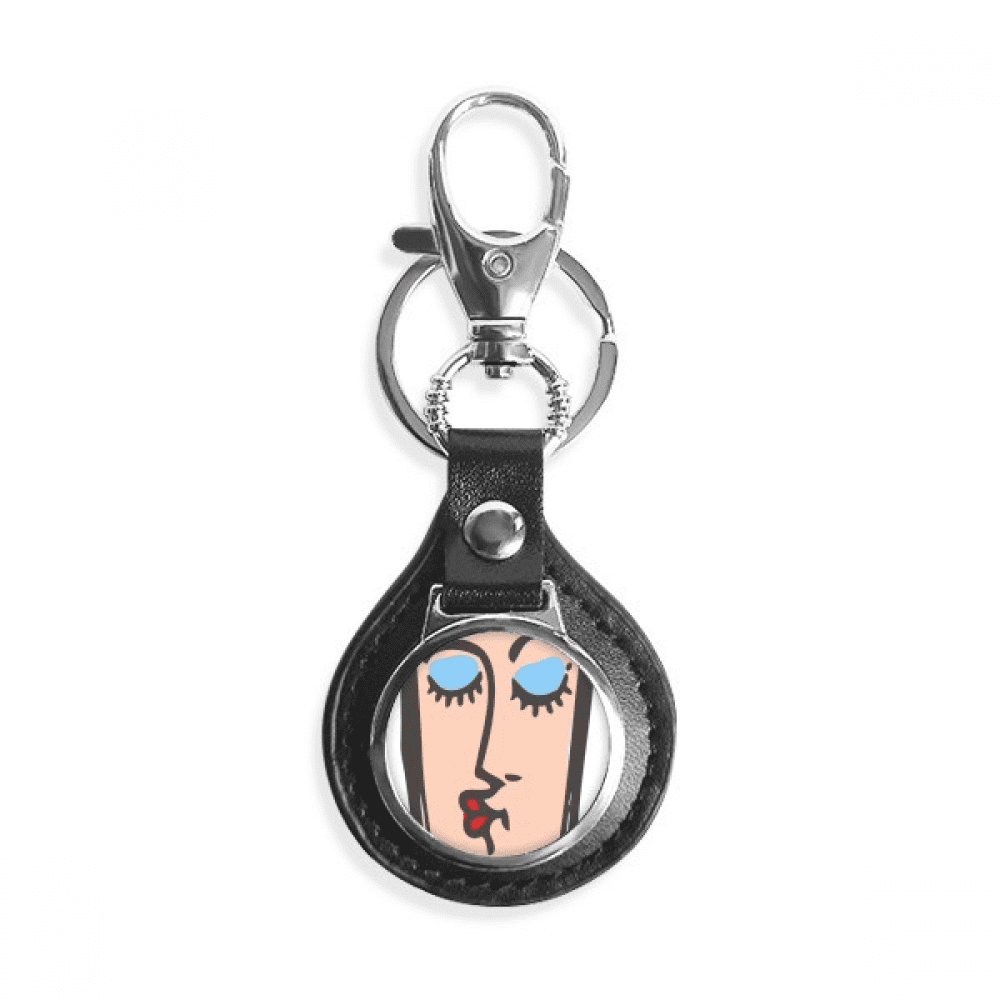 kiss fsketch emoticons key link chain keyholder finder hook metal ...