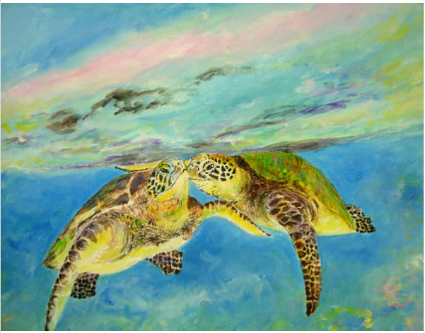 kissing turtles - Walmart.com