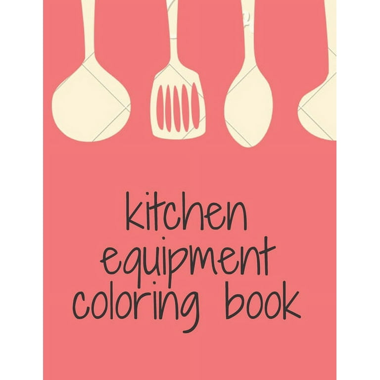 kitchen coloring book