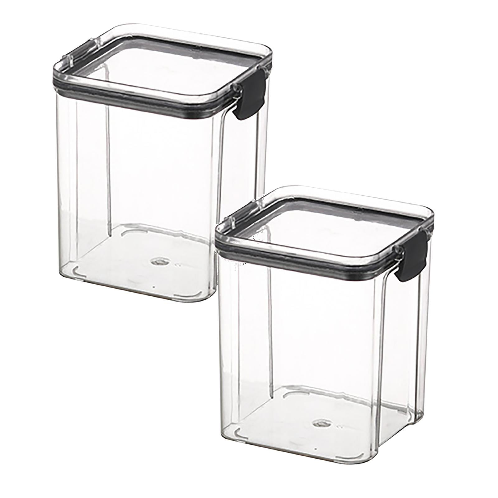 kitchen items set of 2seasoning organizerfood containers with lids ...