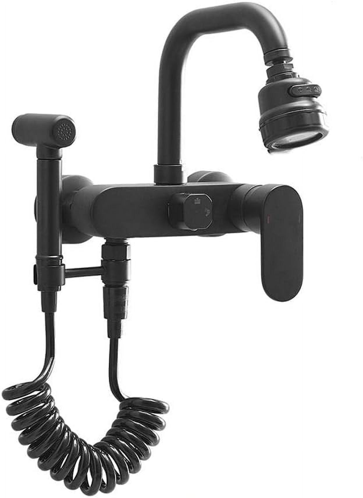 kitchen sink tap Wall Mount With spray gun and 2 types of sprinklers ...