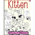 kitten coloring book : Kids with Fun, Easy, and Relaxing High-quality ...
